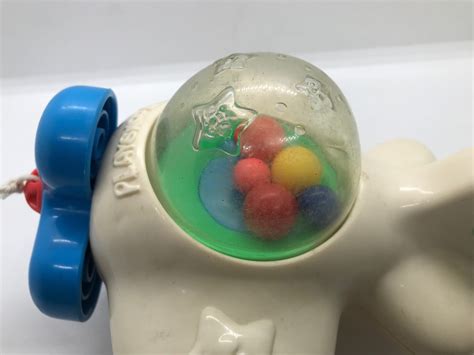 1988 Playskool Popping Airplane Pull Toy Etsy