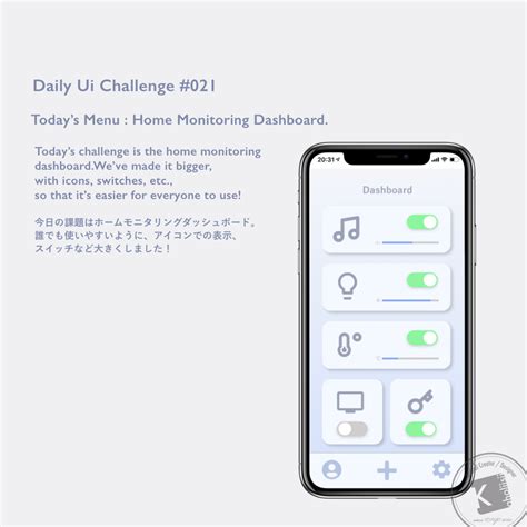Daily Ui Challenge 021 Home Monitoring Dashboard Behance