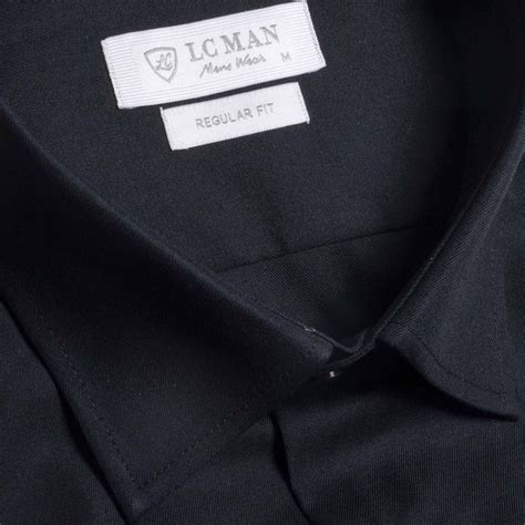 قیمت و خرید پیراهن آستین بلند مردانه ال سی من مدل کلاسیک کد 303068 رنگ مشکی