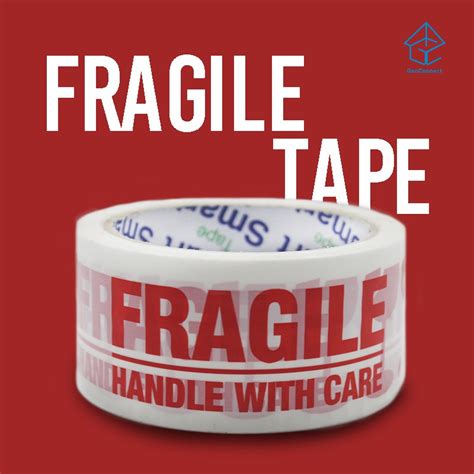 Fragile Label Sticker Fragile Tape Shopee Singapore