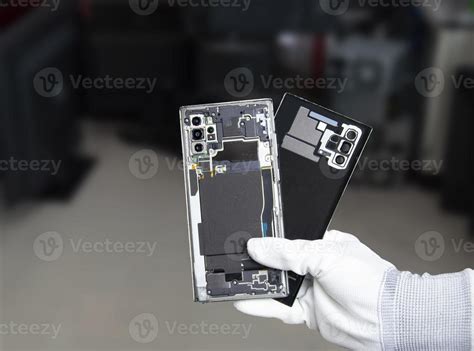 Image Of A Smartphone Removed From The Back Smartphone Repair Stock Photo At Vecteezy
