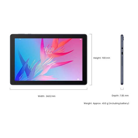 Huawei Matepad T Tablet Inch Gb G Lte Deepsea Blue With Huawei Band Free Gift