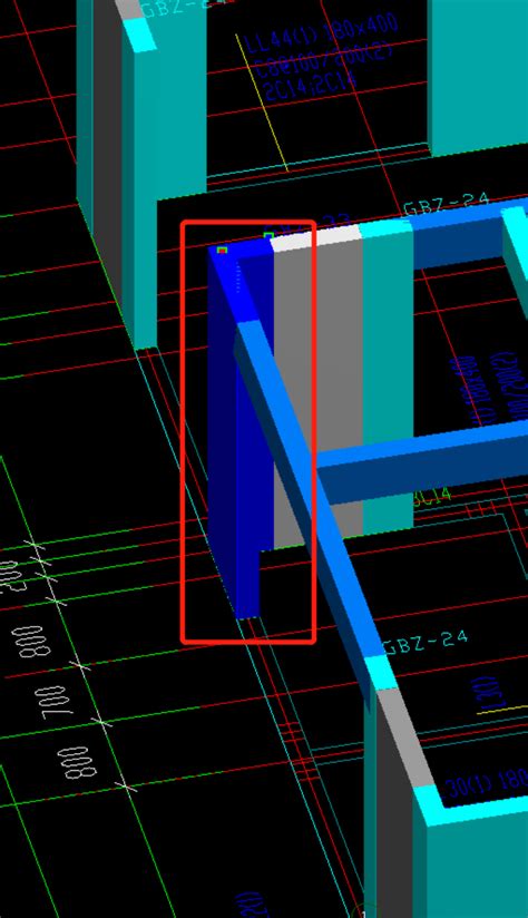 请问这个短肢剪力墙如何分内外墙？ 服务新干线答疑解惑