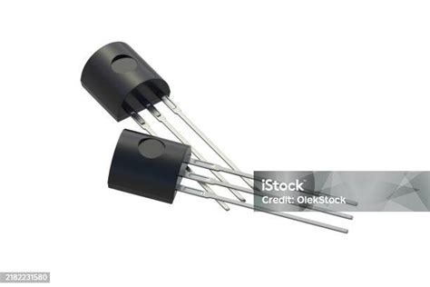 흰색 배경에 절연된 두 개의 트랜지스터 전자 부품 전기 회로의 일부입니다 3d 렌더링 0명에 대한 스톡 사진 및 기타 이미지 0명 3차원 형태 단일 객체 Istock