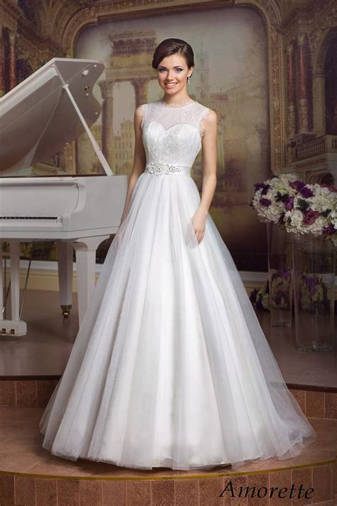 Аморетт Трапециевидное свадебное платье Платье на свадьбу Бальные платья