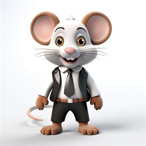 Premium Ai Image Mouse Illustration Mousy Tux