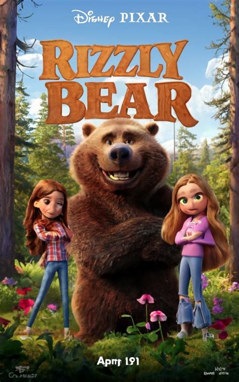 Disney Pixars Rizzly Bear By Lolo2184 On Deviantart