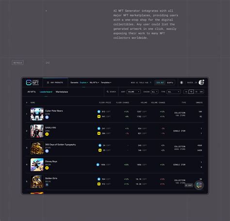 Chaingpt Ai Nft Generator Web Ui Design Behance