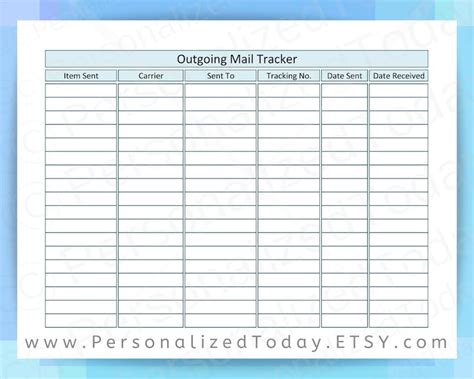 Email Tracking Template
