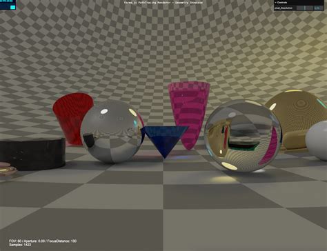 three js pathtracing renderer three js resources