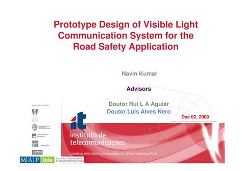 Pdf Prototype Design Of Visible Light Communication System For · Prototype Design Of