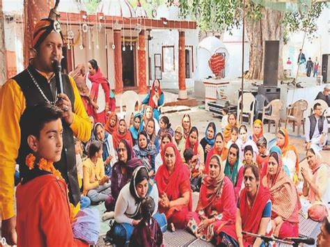 Shiva Marriage Was Conducted In Lakshmi Narayan Temple Of Village Depur शिव विवाह कथा का आयोजन