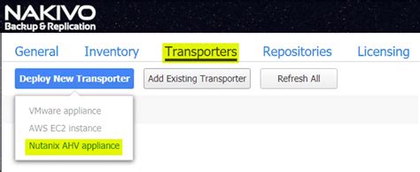 Backup And Restore Nutanix Vms With Nakivo Virtualization Howto