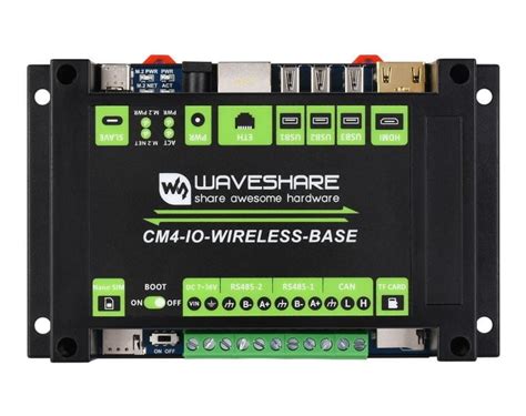Waveshare Industrial Iot Wireless Expansion Module For Cm4 • Raspberrypidk