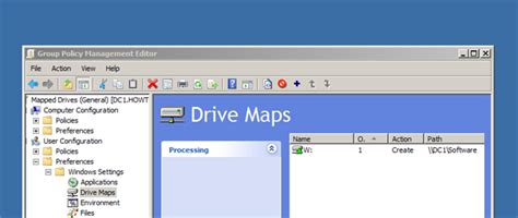 IT How To Map Network Drives On Windows Clients Via Group Policy