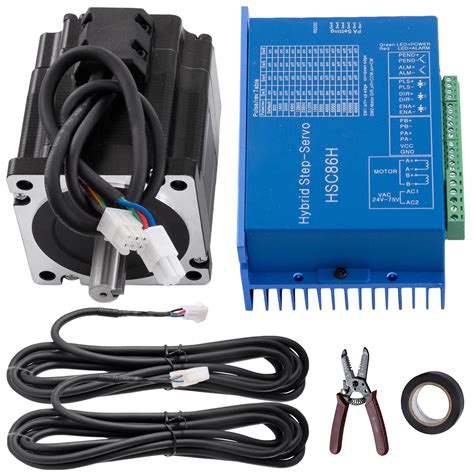 Hss86 Hybrid Servo Driver And Nema34 Stepper Motor Closed Loop 45nm