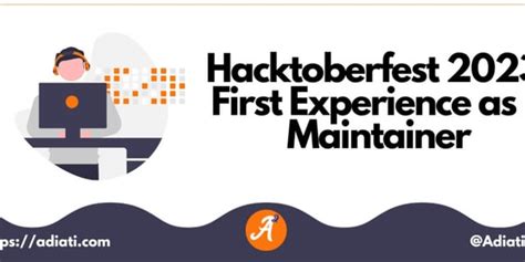 hacktoberfest 2023 first experience as a maintainer r devto