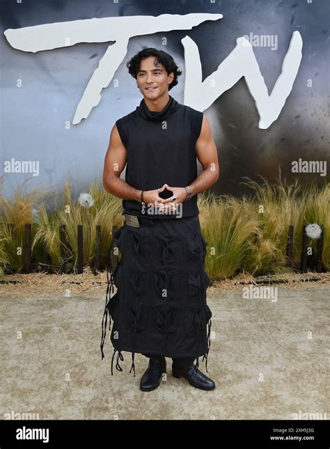 Los Angeles United States 11th July 2024 Cast Member Brandon Perea