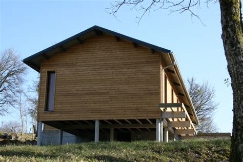 Maison à Ossature En Bois Plain Pied Clara Toit Double Pente Devis