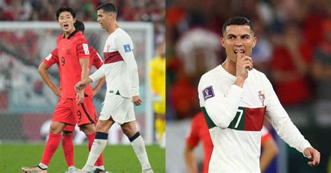 벤치로 향하다 쉿…조규성 호날두 신경전 사실은 [월드컵pick]