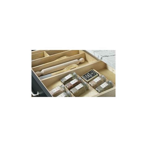 Rev A Shelf WD Wood Drawer Divider W X D X H