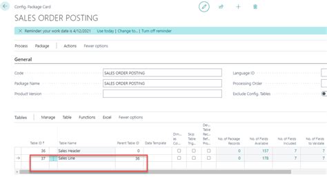 How To Post Transactions Using Configuration Package In Business Central Ammolh Saallvi Blog