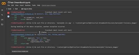 Hello Everyone Im New Here I Got This Error While Uploading Photos Any Idea Why Rdreambooth