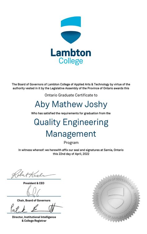Aby Mathew Joshy On Linkedin Management Engineering Quality