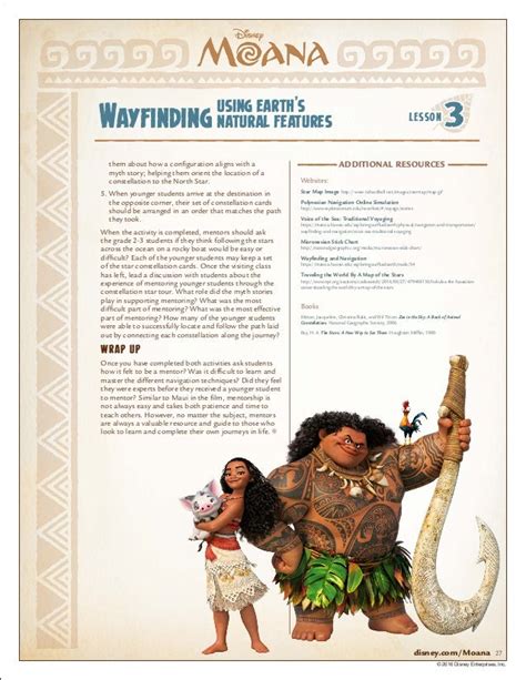 Moana Plot Summary Stetsone