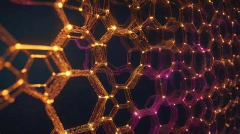 premium ai image hexagonal digital communication structure connection