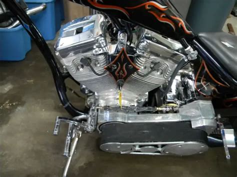 2005 Custom Chopper 100 Ci Revtech 6 Speed 300 Rear Tire Sharp Bike