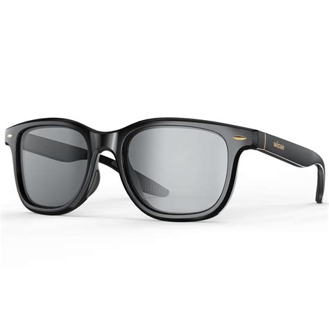 Wicue Electronic Polarized Photochromic Sunglasses Slide Control Uv400 Protection For Men Women
