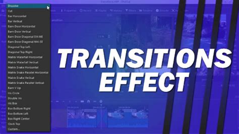 Shotcut Video Editing Tutorial Transition Effect In Shotcut Transition Effect Transition