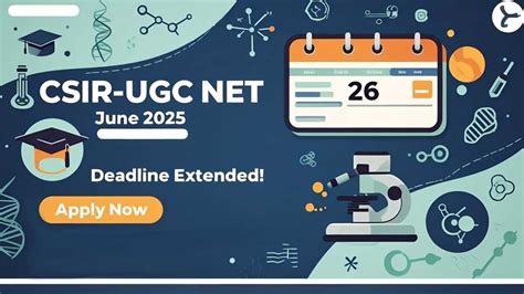 Csir Ugc Net June 2025 Application Deadline Extended Exam Dates Eligibility Fees And