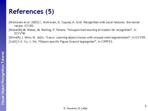 Perceptual And Recognition Sensory Augmented Visual Object Tutorial