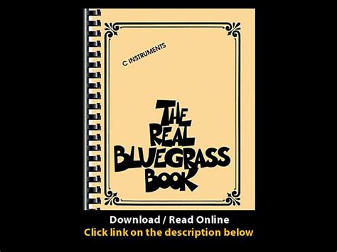 Download The Real Bluegrass Book By Pdf Video Dailymotion