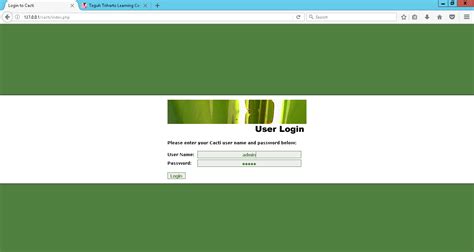 Teguh Triharto Learning Center How To Upgrade Cacti On Linux