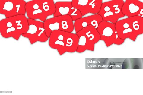 추종자 알림 배경 소셜 네트워크 표지판 소셜 미디어 댓글 같은 팔로워 아이콘 스토리 사용자 버튼 기호 스톡 벡터 새로운에 대한 스톡 벡터 아트 및 기타 이미지 Istock