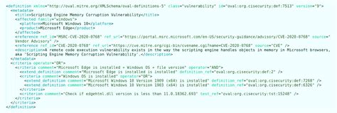 Open Vulnerability Assessment Language Oval In A Nutshell