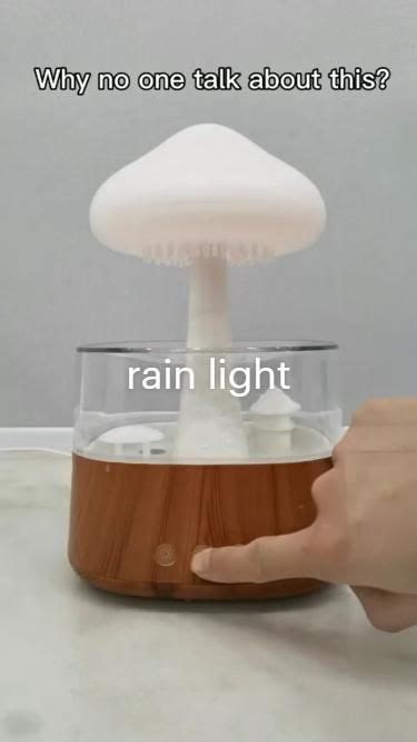 Raining Cloud Humidifier Rain Cloud Diffuser Night Light Diffuser