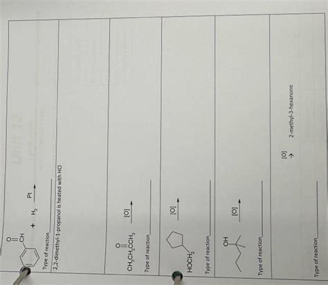 solved 3 2 for the following reactions draw in the