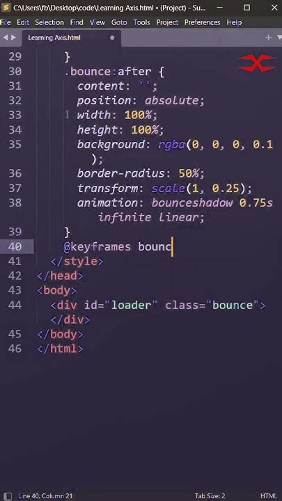 Bouncing Ball Html Css Html New Javascript Html5 Youtube