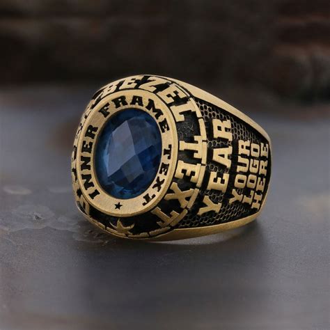 Graduation College Ring Personalized University Ring High School University Ring School Ring