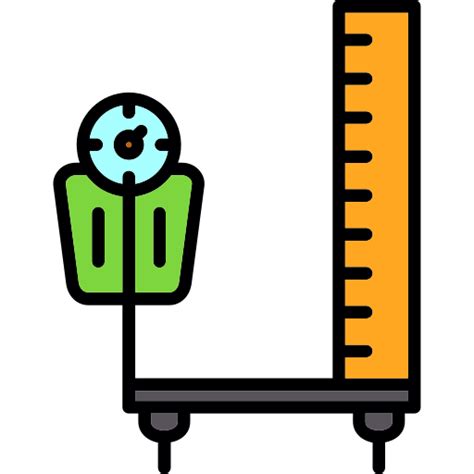 Body Mass Index Generic Outline Color Icon