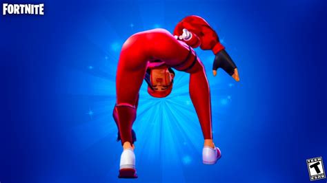 Fortnite Dance Therapy Emote With Ruby Skin Extended Version Thicc 🍑😘 Big Gyat Sussy Dance 😍