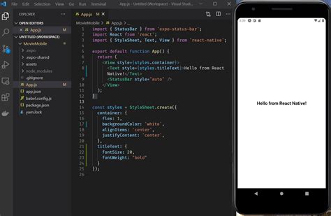 First Acquaintance With React Native Little Things About It