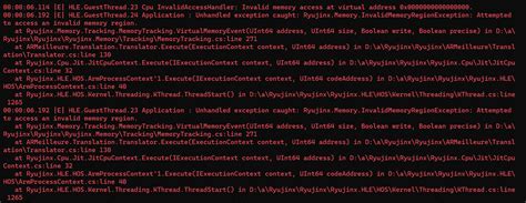 Pokemon Ryujinx Putting Romfs Folder Into Designated Place Ends Up Crashing The Ryujinx As A