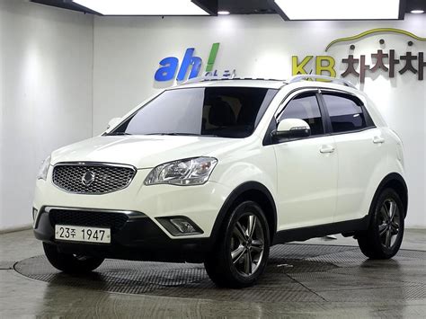 쌍용 코란도 C 5인승 클러비 2wd 파크 세컨웨어헬로마켓