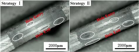 surface quality of cfrp hole under two strategies download scientific