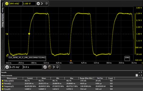 LMK B Unexpected Single Ended Swing Seen On XO P Clock Timing Forum Clock Timing